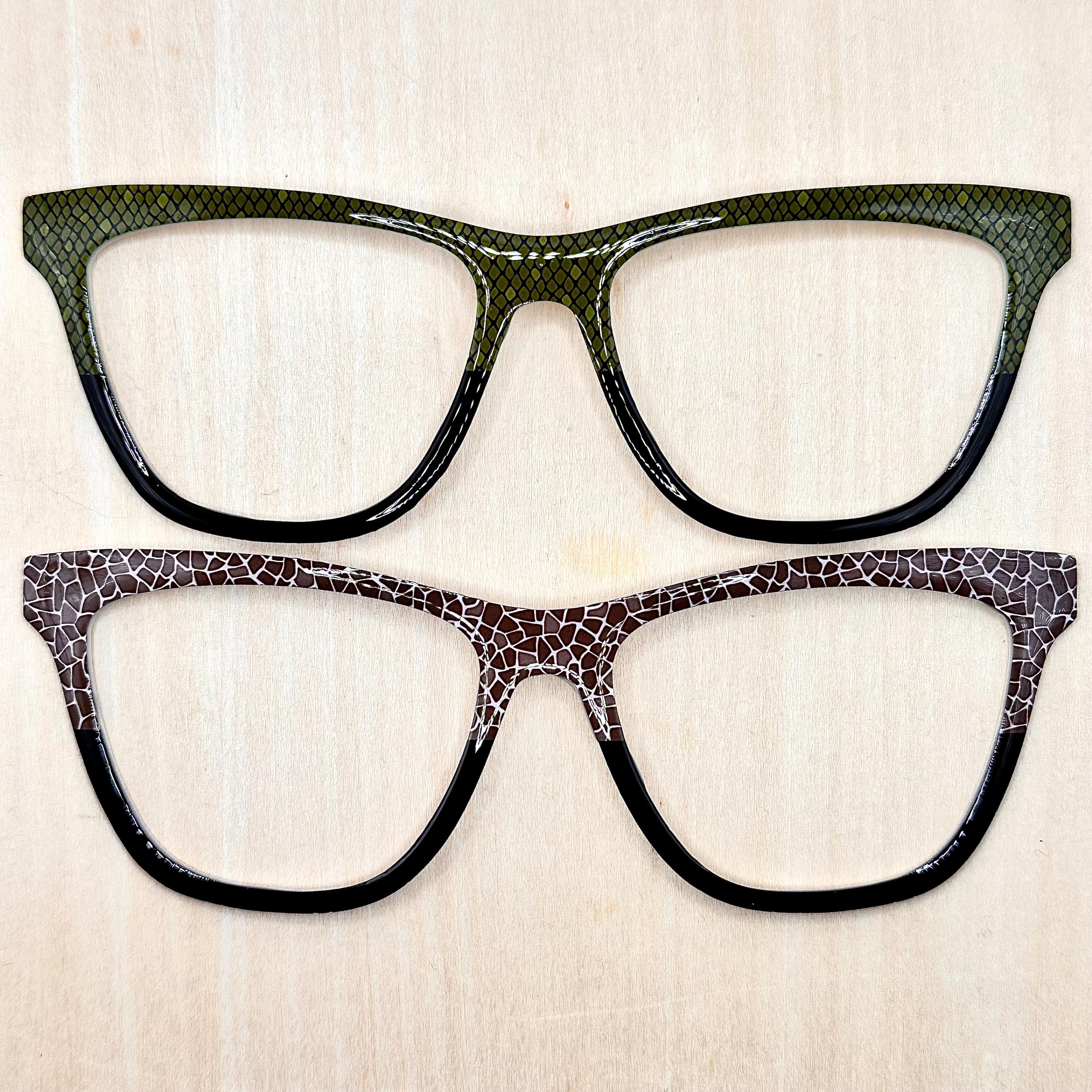 Safari Animal Patterns Half-Rim Toppers - Topperwears
